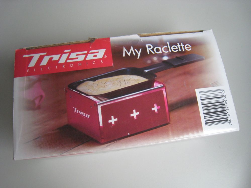 My Raclette rot TRISA Rechaud Raclette MINI | Kaufen auf Ricardo