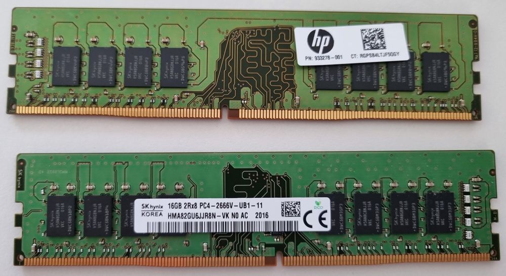 HP RAM 16GB 2Rx8 PC4-2666V DDR4 (Gebraucht) in Gossau ZH für CHF 49 ...