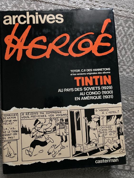 Archives Hergé- Tome 1 - Tintin + bonus | Kaufen auf Ricardo