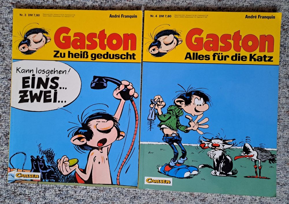 Gaston Band 3+4, Deutsch, André Franquin (Gebraucht) in Basel für CHF 6 ...