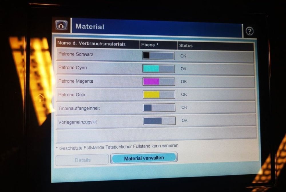 Drucker HP Pagewide Enterprise Color Flow MFP 586 | Kaufen auf Ricardo