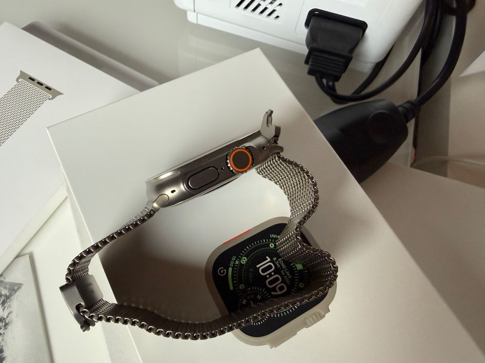Apple Watch Ultra 3 Titan mit OVP, Titan- und Oceanband! (Neu (gemäss ...
