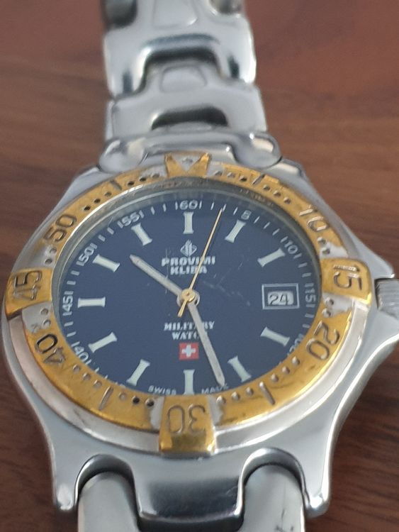 SWISS MILITARY HERREN UHR SWISS MADE (QUARTZ/40mm) (Gebraucht) in ...