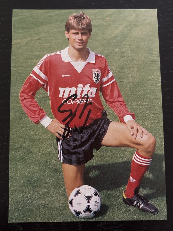 Original Autogrammkarte FC Aarau Syfrig Michael, Rarität! (Gebraucht) in Uetendorf für CHF 5 ...