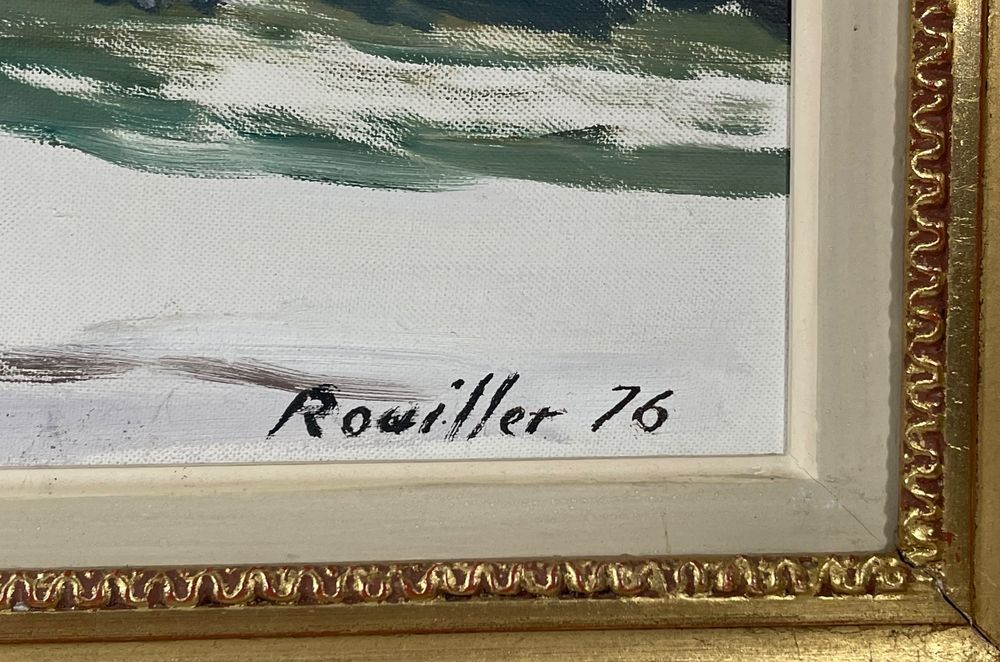 Albert ROUILLER(1938-2000)Gemälde (Gebraucht) in Root für CHF 40 – mit ...