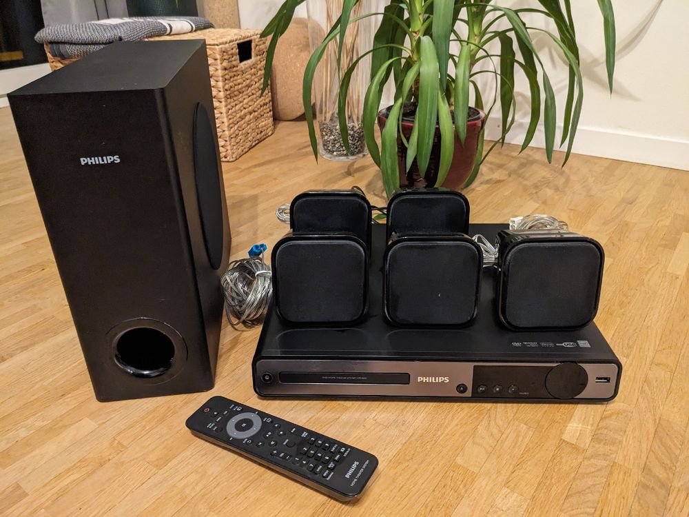 Philips Surround 5.1 System - Musik Anlage 200 Watt | Kaufen auf Ricardo