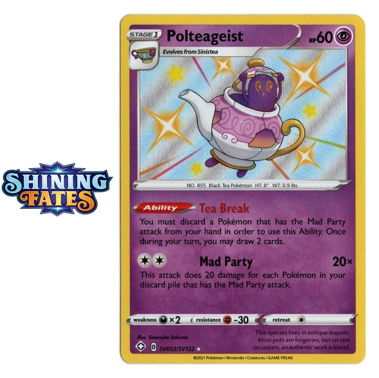 Shining Fates Polteageist Mortipot SV053/SV122 EN | Kaufen auf Ricardo