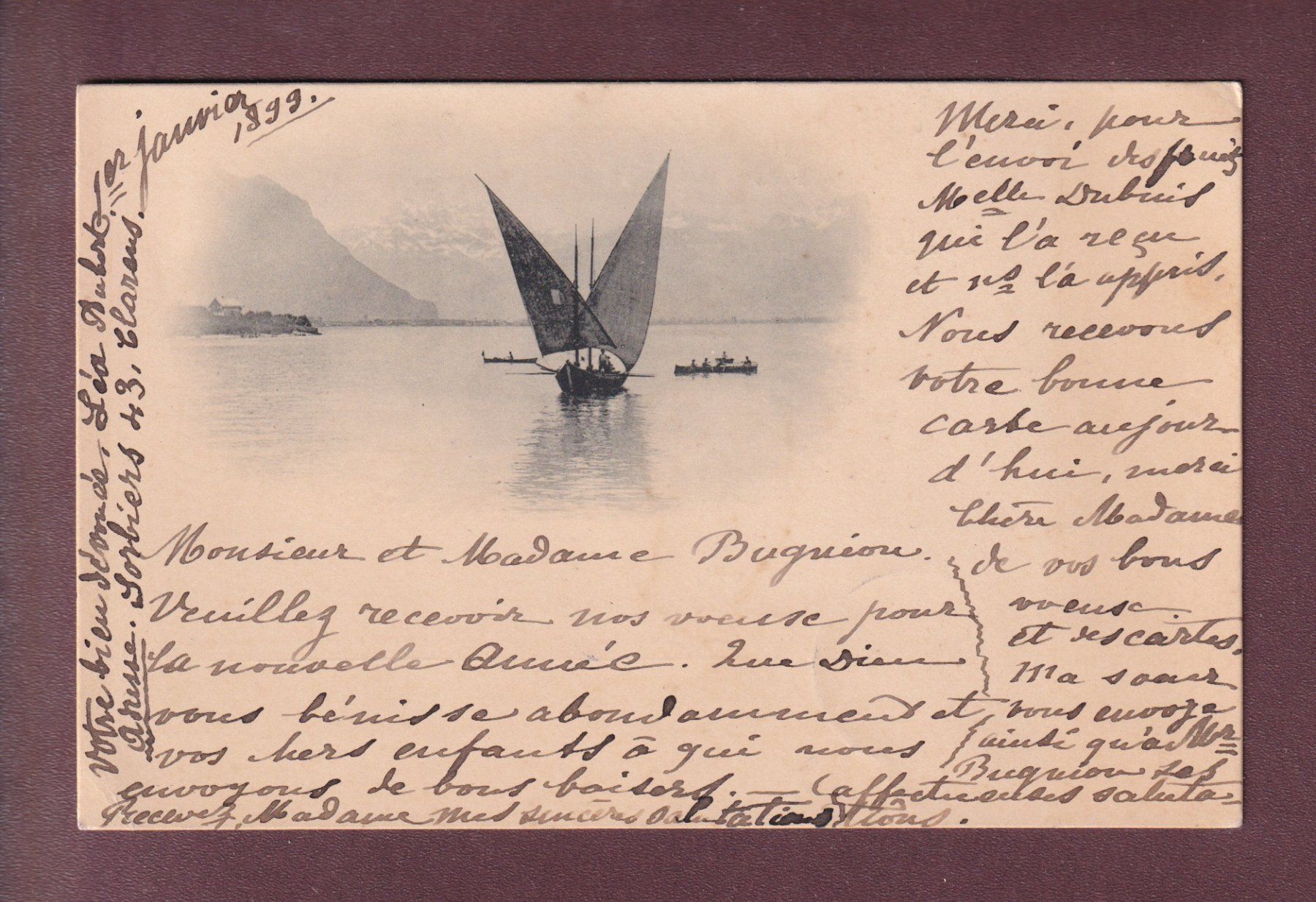 BARQUE DU LEMAN - 1899 (D'occasion) à Pully pour CHF 6 – avec livraison ...