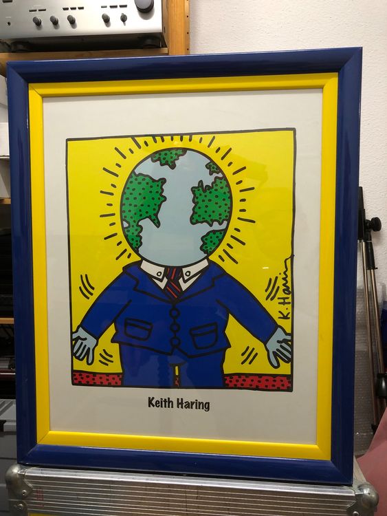Keith Haring Druck "Duetto Comb" gerahmt 40x50cm (Gebraucht) in Zürich ...