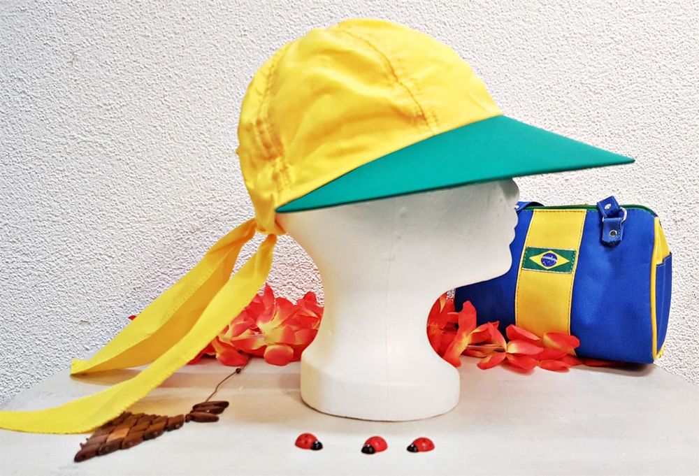 Capoeira Original - Sommer Cape Hut Gelb (Neu und originalverpackt) in ...