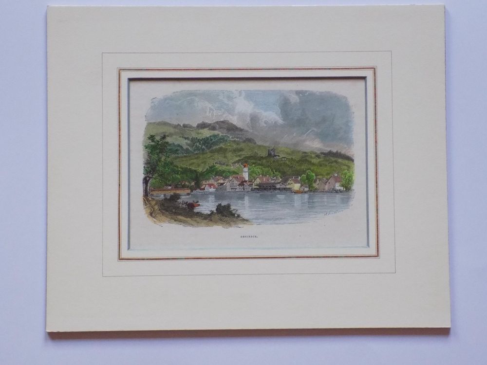 Rheineck koloriert (Gebraucht) in Risch für CHF 60 – mit Lieferung auf Ricardo kaufen