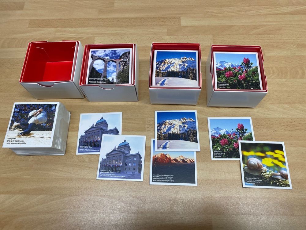 4 verschiedene Swiss Memory, wie neu (Gebraucht) in Wetzikon ZH für CHF ...