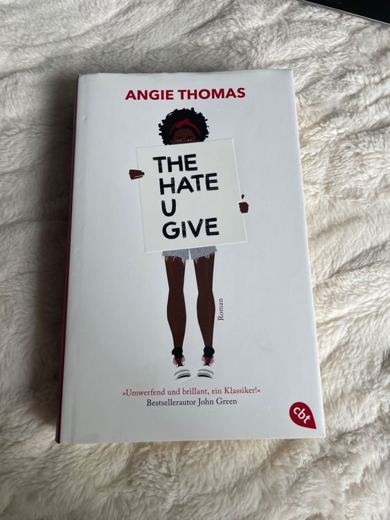 THE HATE U GIVE - Angie Thomas (Gebraucht) in St. Gallen für CHF 5 – mit Lieferung auf Ricardo ...