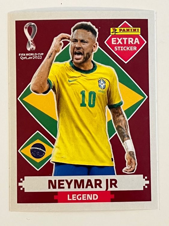 Panini Extra Bild Neymar Jr. WM 2022 | Kaufen auf Ricardo