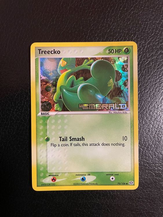 Ex Emerald Treecko holo (stamped) 70/106 Ab 1 (Gebraucht) in Paradiso ...