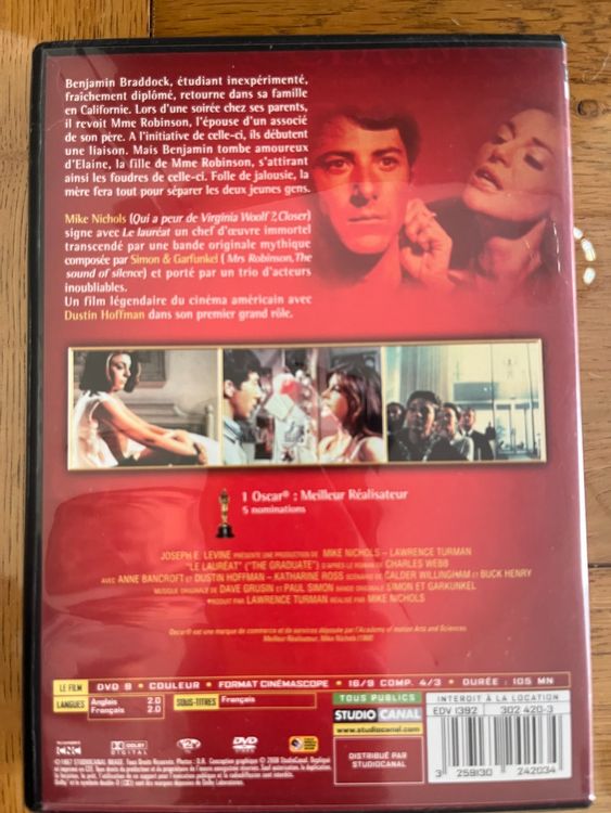 Le Lauréat (1967, DVD, Dustin Hoffman) | Kaufen auf Ricardo