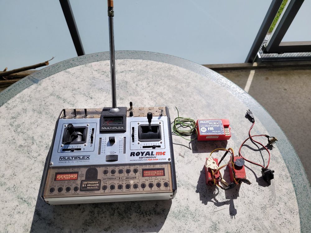 Multiplex Royal MC, Vintage RC-Anlage, inkl. Zubehör ab 1.- | Kaufen ...