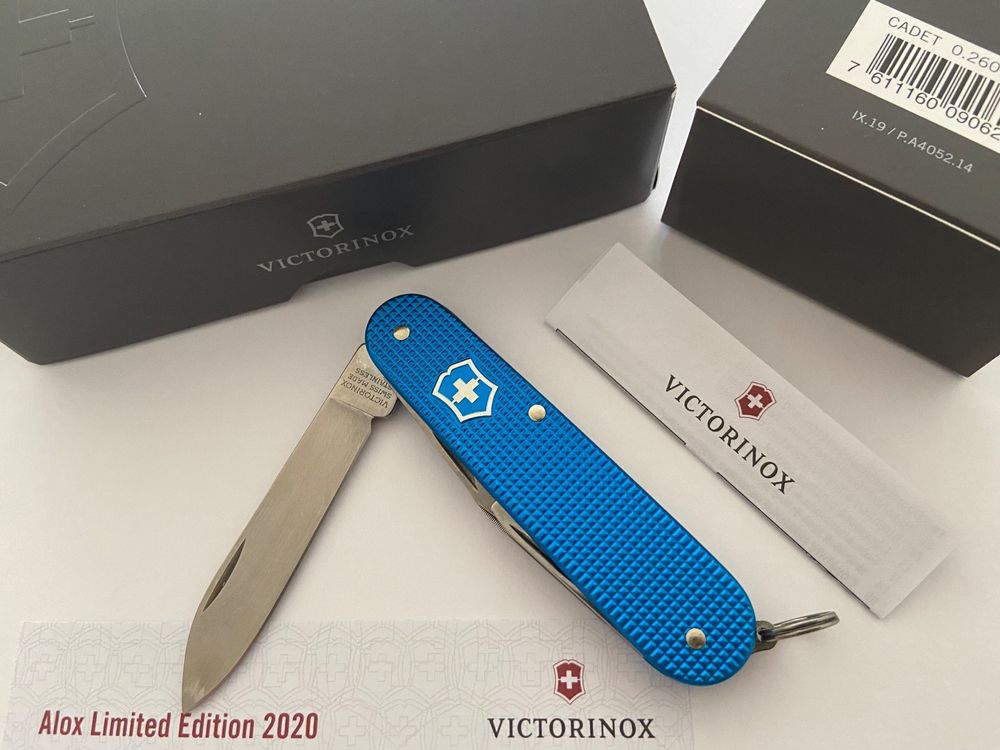 Victorinox Alox Cadet 2020 L20 Acqua blau Limited Sammler | Kaufen auf ...