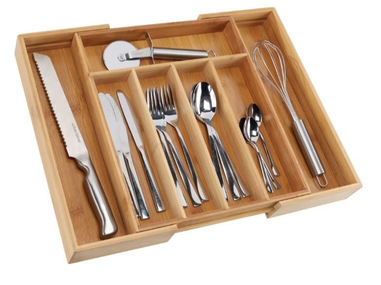 HI Bambus Besteckkasten Ausziehbar (Neu und originalverpackt) in Koppigen für CHF 20 – mit ...