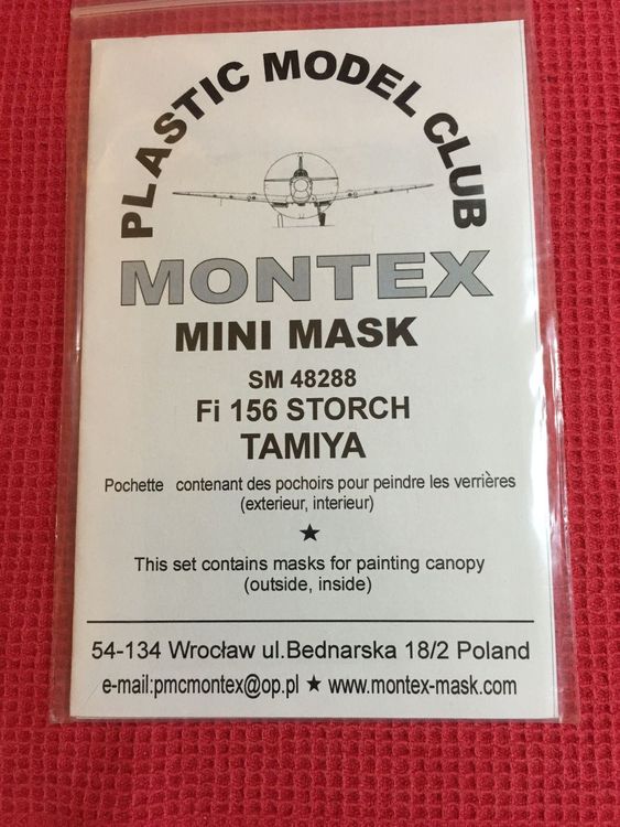 1/48 FI 156 STORCH MASK | Kaufen auf Ricardo