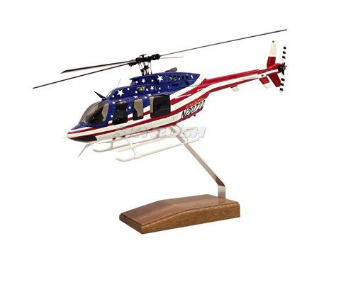 Stand-Modell Bell 407 TRUE SCALE 470 - Stars and Stripes | Kaufen auf ...