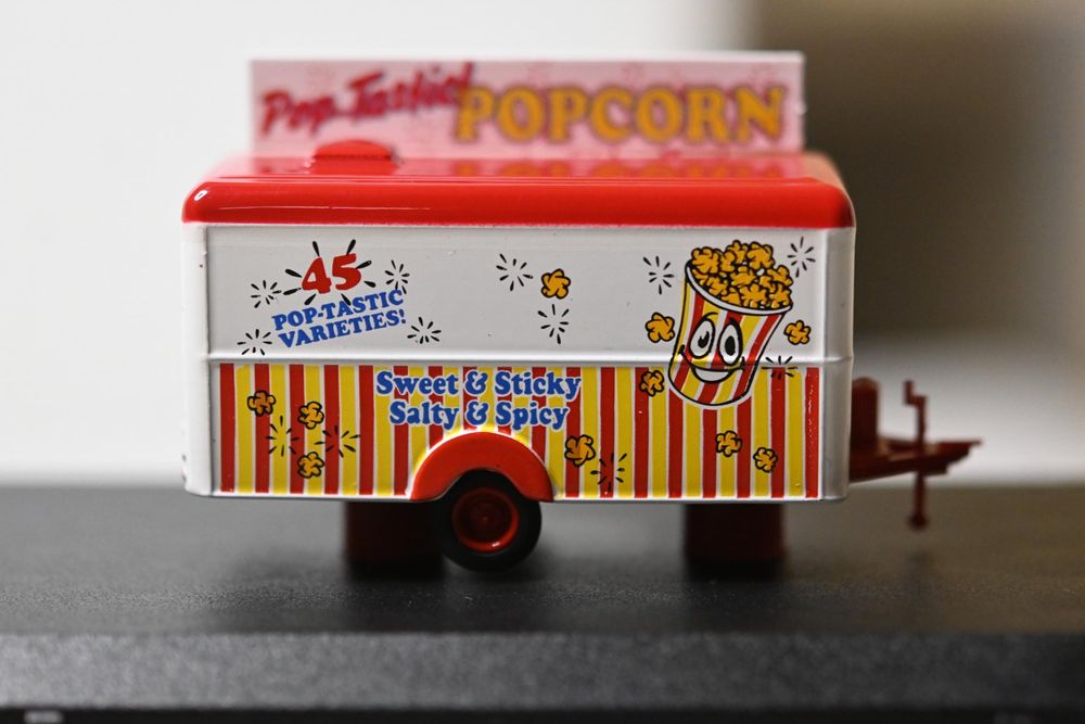 Oxford Commericals Popcorn Wagen 1:87 - Neuwertig! (Neu und ...