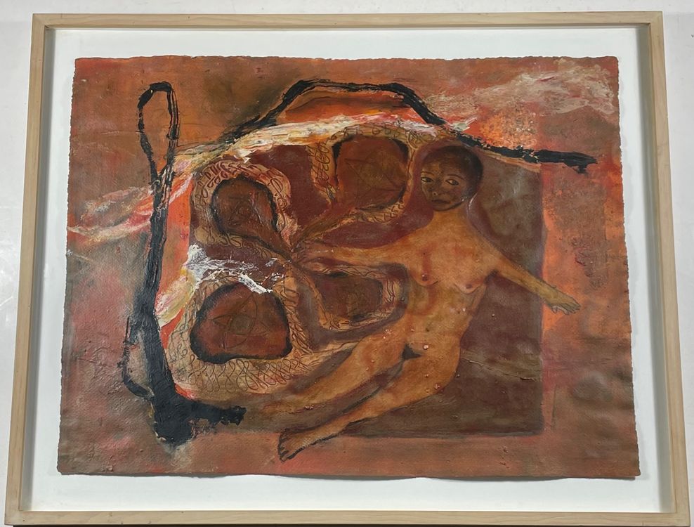 Grosse Interessante Mischtechnik unleserlich Signiert (Gebraucht) in Root für CHF 35 – mit ...