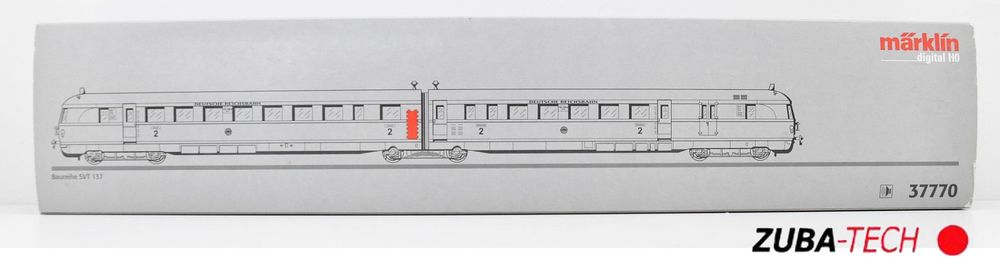 Märklin 37770 Dieseltriebzug SVT 137 DR H0 GS OVP Digital (Gebraucht ...