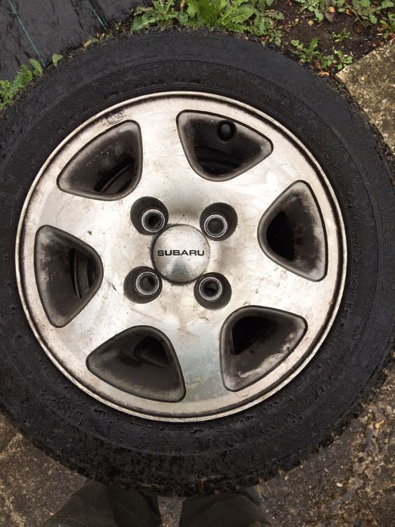 4 alufelgen subaru justy | Kaufen auf Ricardo