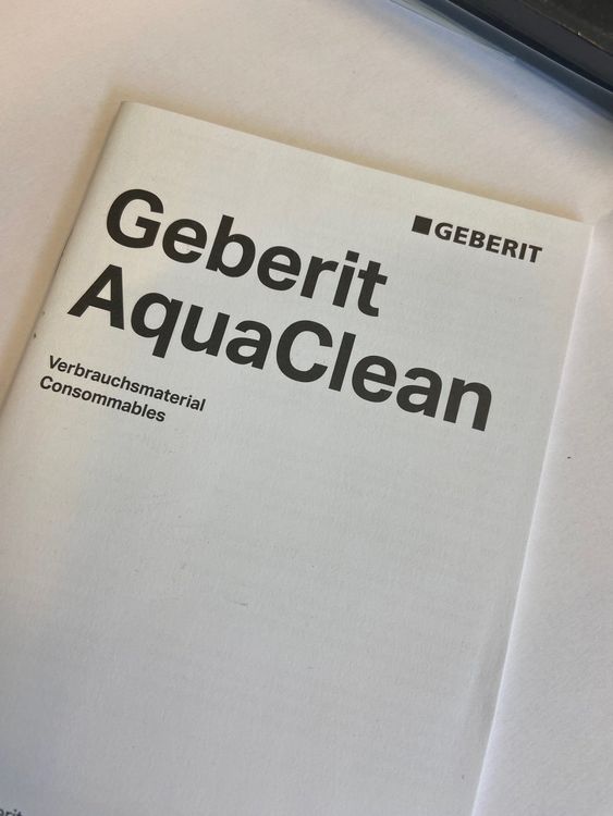 Geberit AquaClean 8000plus Reinigung und Filter | Kaufen auf Ricardo