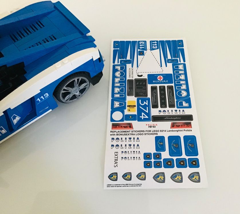 Lego 8214 Lamborghini Gallardo Polizia | Kaufen auf Ricardo