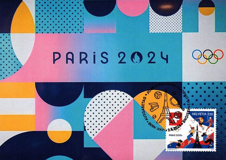 Maximumkarte Olympische Sommerspiele Paris (Neu (gemäss Beschreibung)) in Dottikon für CHF 4 ...