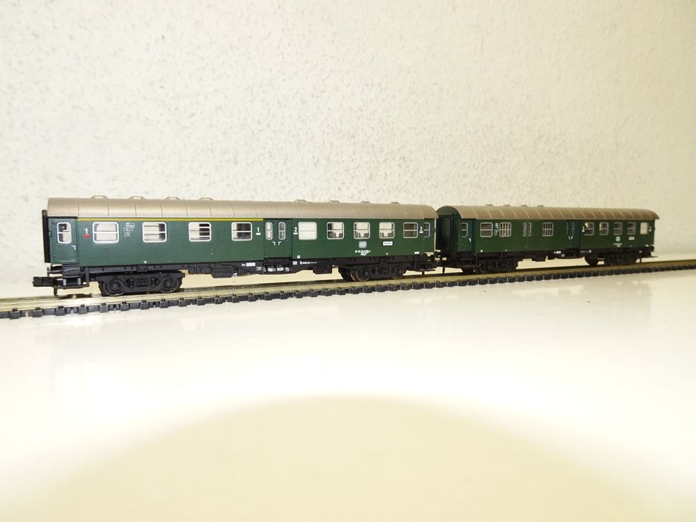 2 Fleischmann Personenwagen DB Spur N 8128 u.a. (Gebraucht) in Luzern ...