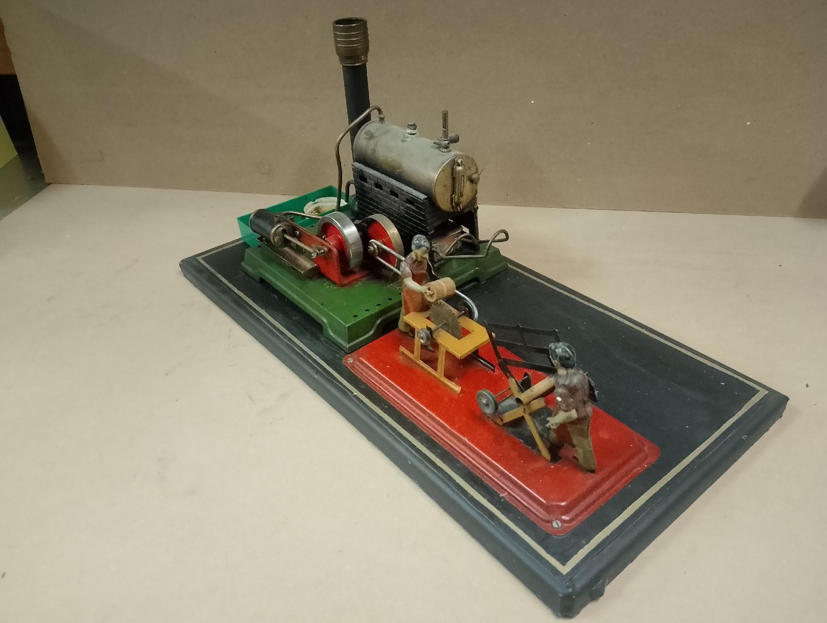 Dampfmaschine von Bing? mit Antriedsmodell von Bing vor 1945 (Gebraucht ...