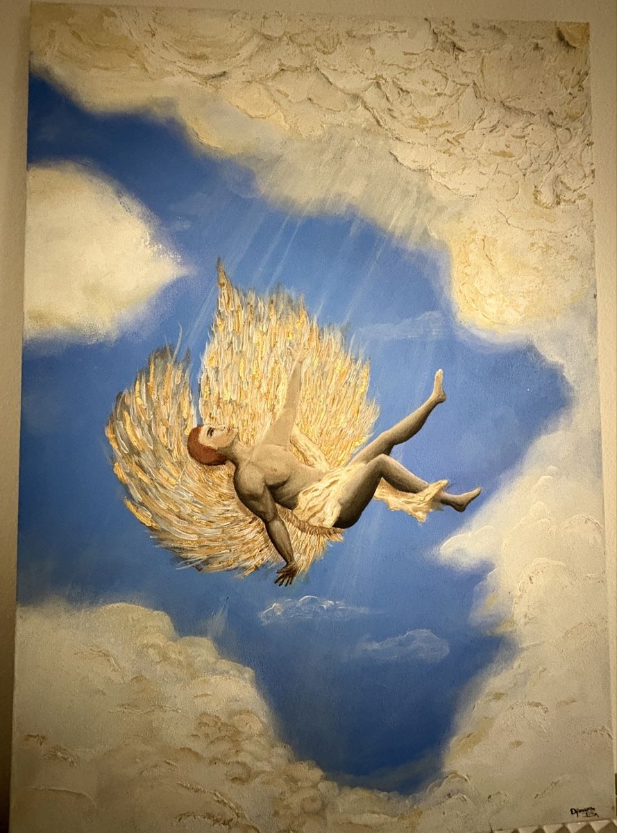 Gemälde, Lucifer der gefallene Engel (Neu (gemäss Beschreibung)) in Chur für CHF 230 – nur ...