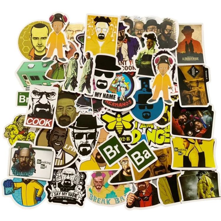 Breaking Bad Sticker Megapack 50 stk. (Neu und originalverpackt) in ...