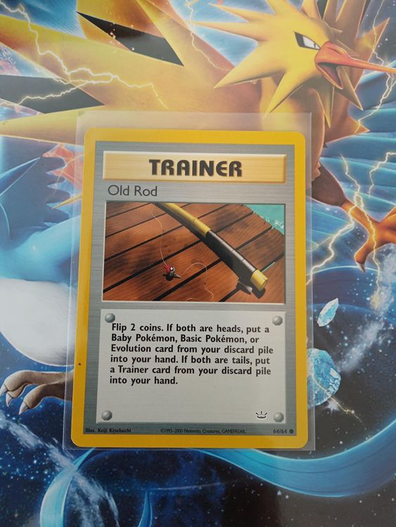 Old Rod Neo - Vintage Pokémon TCG Karte | Kaufen auf Ricardo