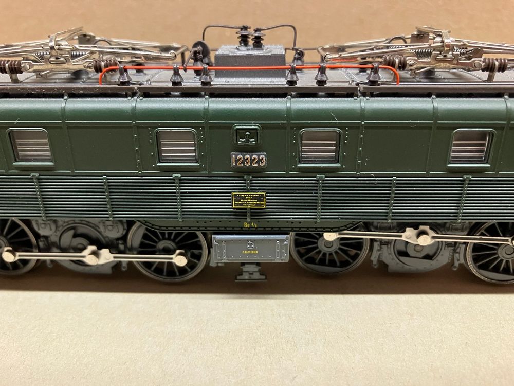 Roco 43507 SBB Be 4/6 12323 grün, H0 GS DC Digital | Kaufen auf Ricardo