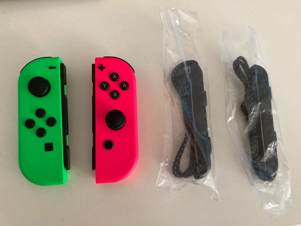 Nimtendo Switch: Original Joy-Con Pair - Neon Green/Pink | Kaufen auf ...