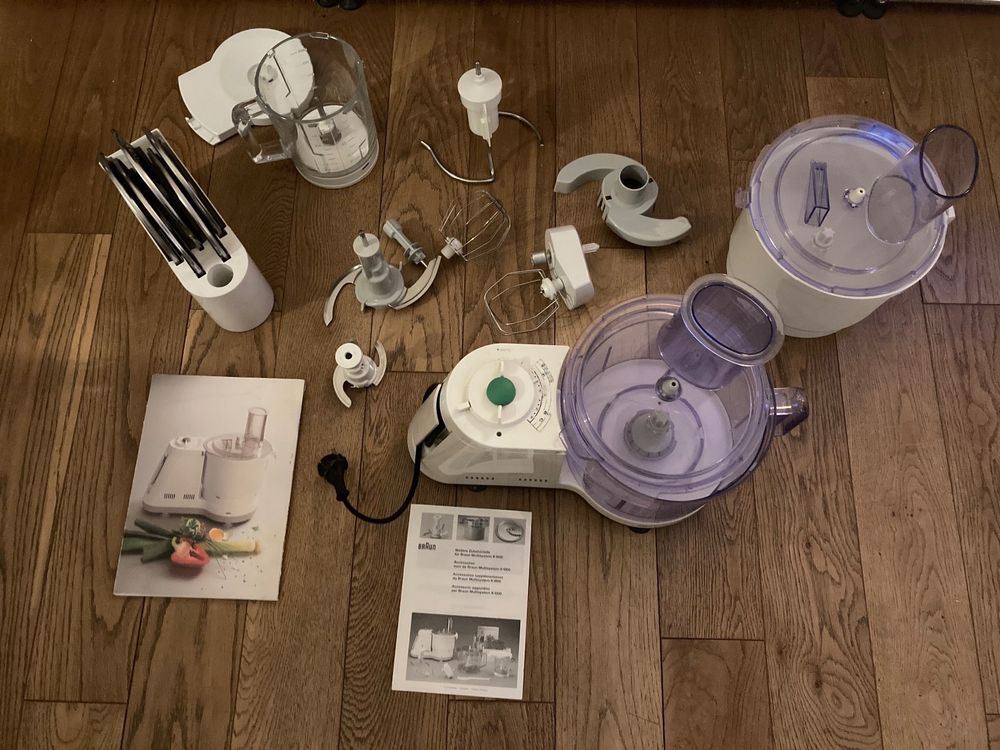 Braun Küchenmaschine Multisystem K 1000 mit viel Zubehör (Gebraucht) in ...