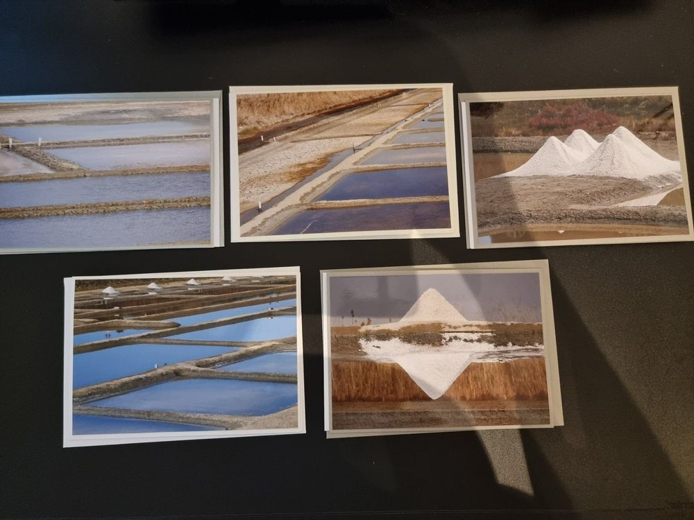 5 Karten / Motiv: Salzgärten île de re (handgemacht) | Kaufen auf Ricardo