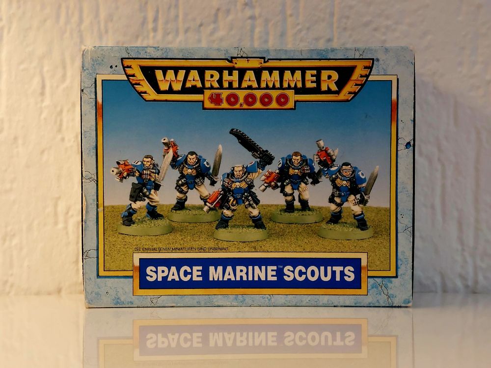 Warhammer 40K Space Marine Scouts 1997 (Neu (gemäss Beschreibung)) in ...