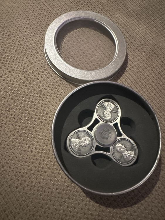 Origineller Fidget Spinner aus US Cent Muenzen, Neu! (Neu (gemäss ...