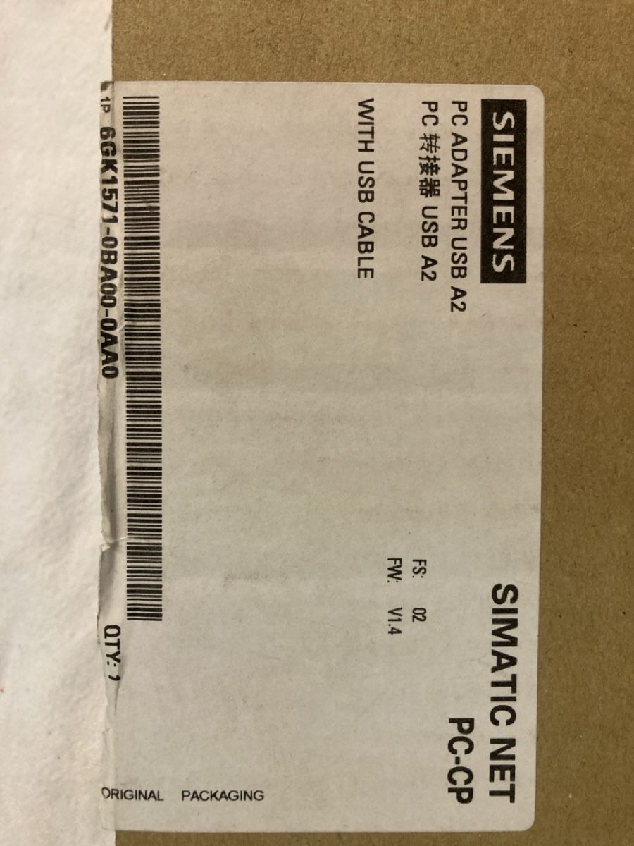 SIEMENS SIMATIC S7 PC Adapter USB A2, 6GK1571-0BA00-0AA0 (Neu (gemäss ...