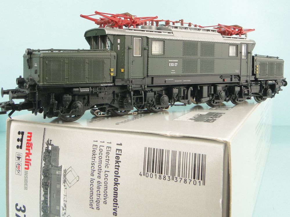 Märklin 37870 Elektrolok DB E 93 07, Mfx, Sound (Gebraucht) in Bülach ...