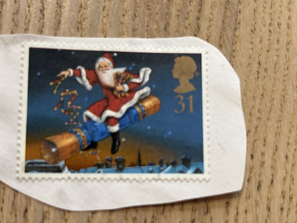 Father Christmas riding Cracker 1997 | Kaufen auf Ricardo