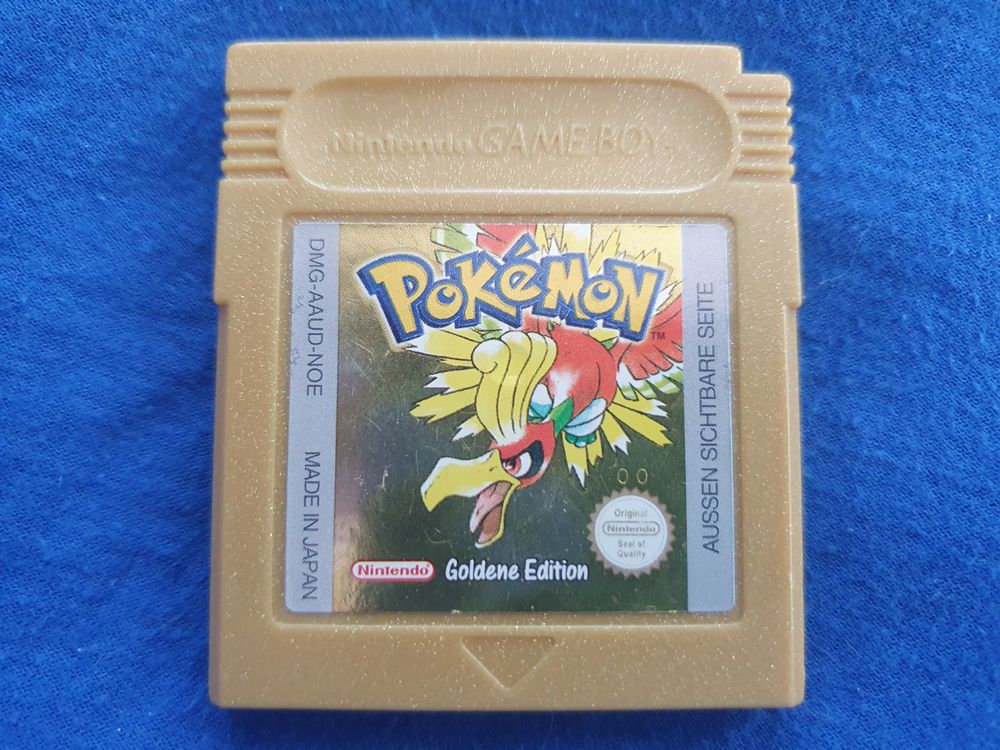 Pokémon Goldene Edition - Game Boy (Gebraucht) in Autigny für CHF 35 ...