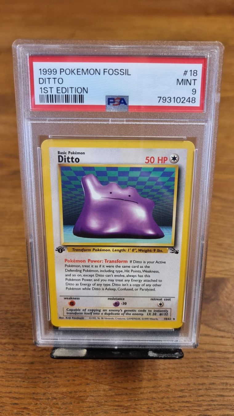 Ditto #18 – Fossil 1st Edition – PSA 9 (Gebraucht) in Röthenbach Hbsee ...