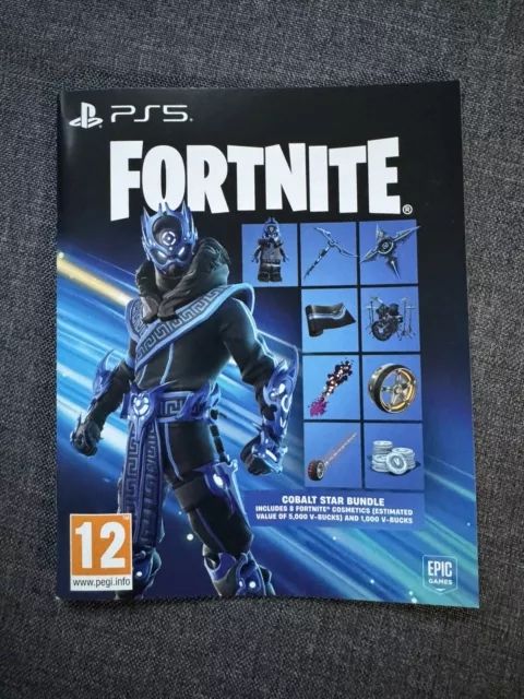Fortnite Cobalt Star Code PS5 (Neu und originalverpackt) in basel für ...