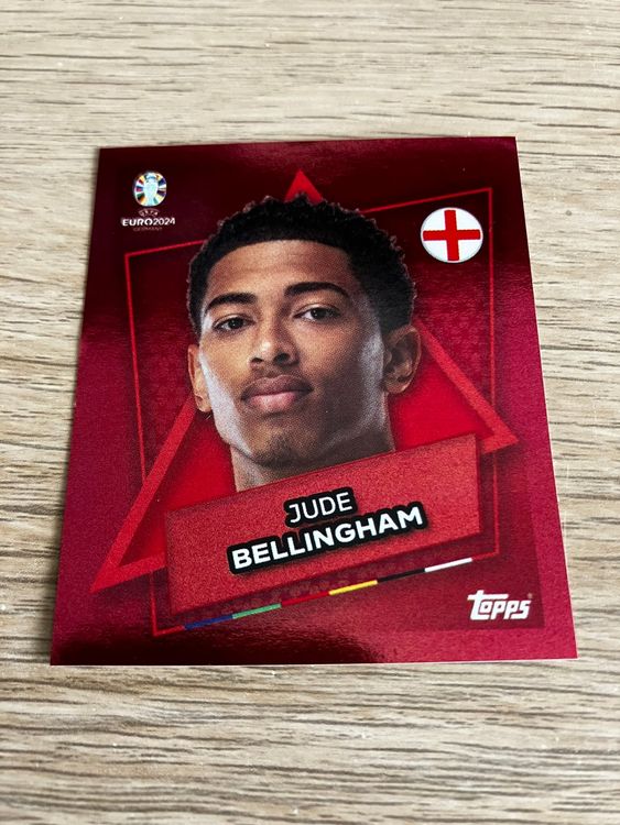 Topps EM 2024 Sticker - Jude Bellingham SP (Neu (gemäss Beschreibung ...